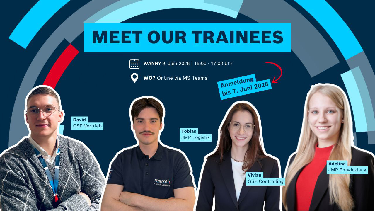Meet our Trainees | Bosch in Deutschland
